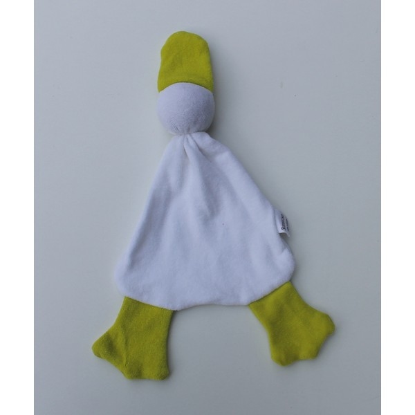 xBadstof Eend Ecru Lime met gekleurd snavel etc, nog 1x